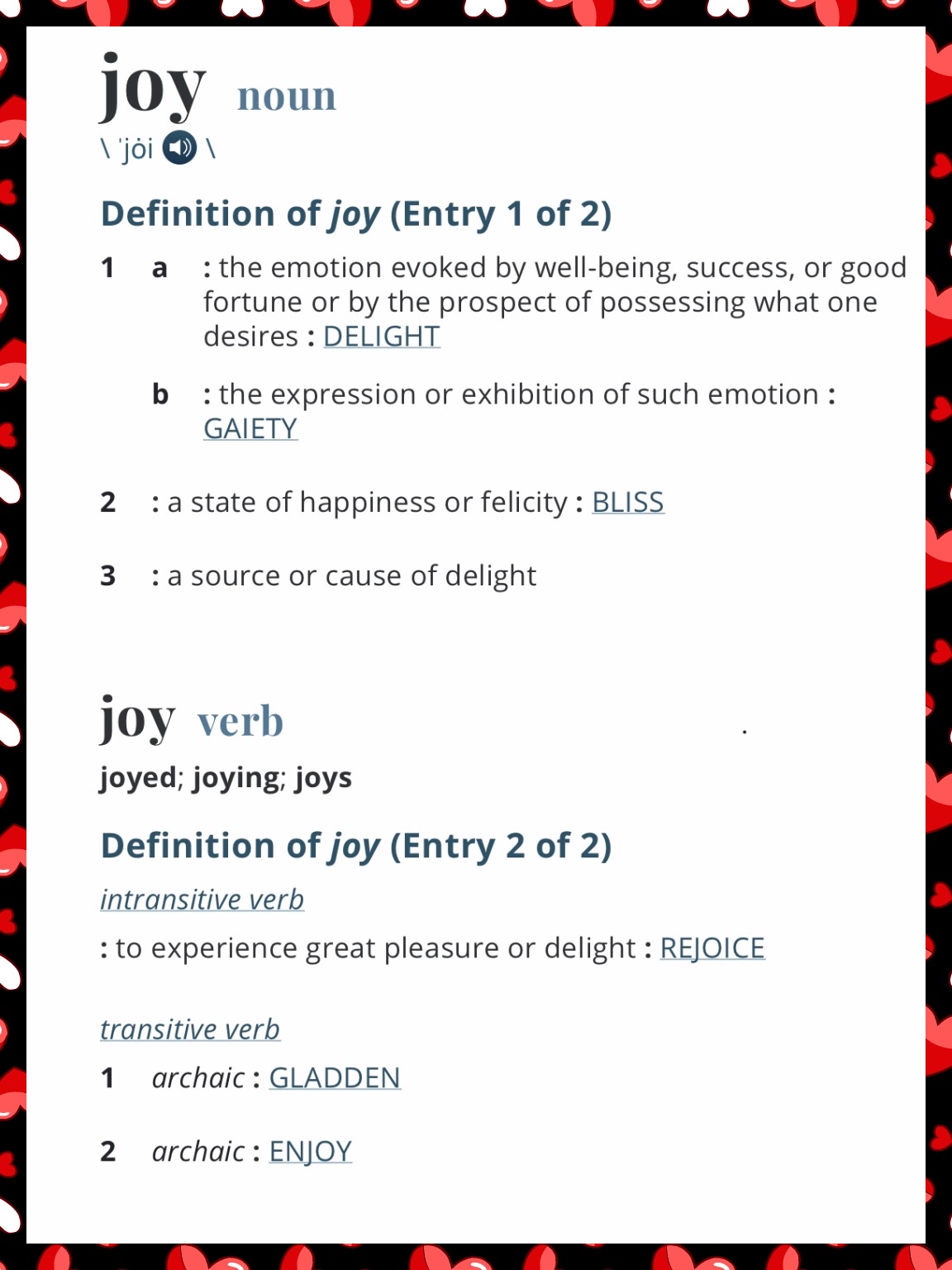 Joy Unspeakable and Full of Glory – Eyes of God Prophetic Ministry